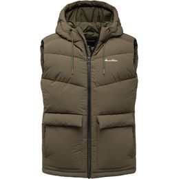Amaci&Sons Amaci&Sons Winterweste LOWELL in Olive | Gr.: XL