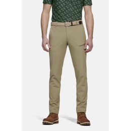 MEYER Herren Chinos "Skye", beige, Gr. 106, unifarben, 88% Polyamid, 12% Elasthan, Hosen, mit speziellen Shirt-Stopper im Bund
