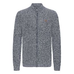 !Solid SOLID Herren Strickjacke "Strickjacke SDRicard", blau, Gr. L, Obermaterial: 70% Baumwolle CO recyc.. 30% Polyester Pol. recyc.., Strickjacken
