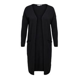 Only Carmakoma Strickjacke in Black | Gr.: 50-52