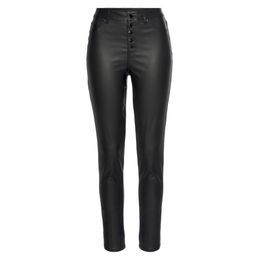 Lascana Lederimitathose in schwarz | Gr.: 36