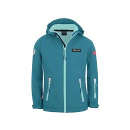 Trollkids Softshelljacke Oslofjord in teal/aqua | Gr.: 98
