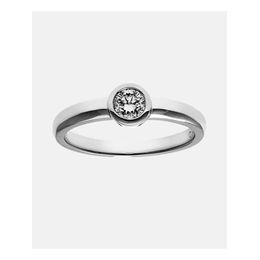 Diamant L'&eacute;ternel Ring aus 750 Wei&szlig;gold mit 0.25 Karat Diamant | Gr.: 52