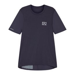 ENDURA Herren T-Shirt "ALLTRACK", grau, Gr. S, uni, Obermaterial: 83% Wolle WO. 12% Polyamid PA. 5% Elasthan EL., Shirts, mit vielen Features