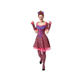 TecTake Faschingskleidung/Maskeradenverkleidung, in der Farbe schwarz/pink | Gr.: L