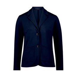 Betty Barclay Kurzblazer mit aufgesetzten Taschen in dunkelblau | Gr.: 48