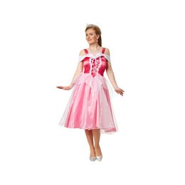 TecTake Prinzessin/Edelfrau, in rosa, Gr. XXL, Edler &Uuml;berrock aus Organza | Gr.: XL