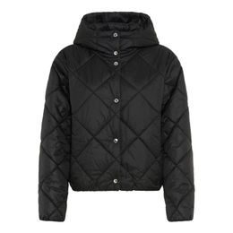 BOSS Orange Damen Steppjacke "Pikona Premium Damenmode", schwarz, Gr. 40, unifarben, Web, Obermaterial: 100% Polyamid, Jacken, mit Kapuze, Regular Fit
