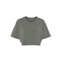 Lascana Kurzarmshirt in gr&uuml;n | Gr.: M