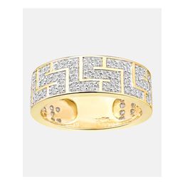Diamant L'&eacute;ternel Ring aus 375 Gelbgold mit 1 Karat Diamant | Gr.: 60