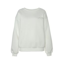Lascana Sweatshirt in creme | Gr.: 40-42