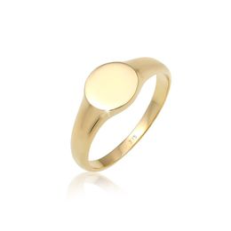 Elli Ring 375 Gelbgold Siegelring in Gold | Gr.: 54