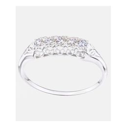 Vanlere Eternity-Ring aus 375 Wei&szlig;gold mit Zirkonia | Gr.: 53