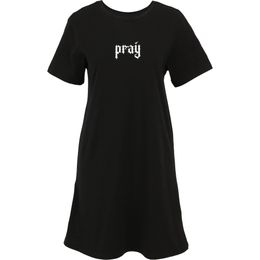 Miss Tee Kleid Damen Gr&ouml;&szlig;e 42 hellgrau / schwarz / wei&szlig; Sommerkleid