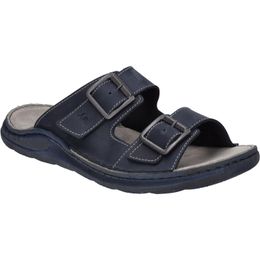 Josef Seibel Herren Sandale "Maverick 06, jeans", Gr. 42, blau, Obermaterial: 100% Rindsleder Leather cow., Schuhe