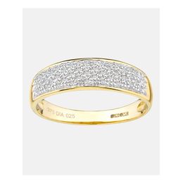 Diamant L'&eacute;ternel Eternity-Ring aus 375 Gelbgold mit 0.25 Karat Diamant | Gr.: 53