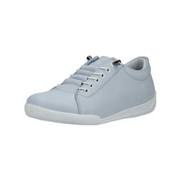 Andrea Conti Damen Sneaker "Andrea Conti Sneaker Leder", Gr. 39, blau, Leder, Schuhe