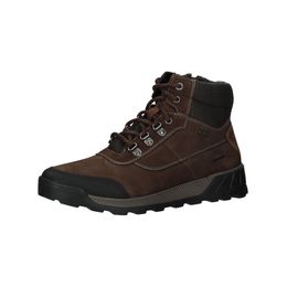 Josef Seibel Herren Schn&uuml;rstiefelette "Josef Seibel Stiefelette Leder", Gr. 47, braun, Leder, Schuhe