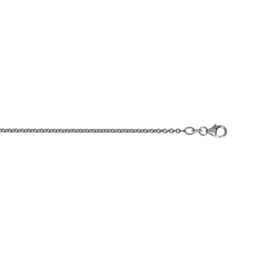 ONE ELEMENT Damen Goldkette "Halskette Rundankerkette aus 585 Wei&szlig;gold &Oslash; 2 mm", 42, Gold Wei&szlig;gold 585, silber, Gold, Wei&szlig;gold 585, Halsketten, Modern