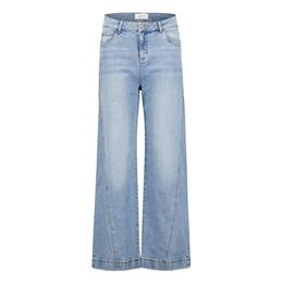 Cartoon Stretch-Jeans mit Waschung in Blau | Gr.: 36