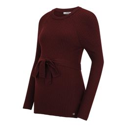 Love2wait Umstand Pullover Damen Gr&ouml;&szlig;e L/XL burgunder