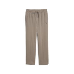 Puma Damen Sporthose "Essentials Relaxed Jogginghose Herren", beige, Gr. XS, unifarben, Obermaterial: 100% Baumwolle. Seitentasche &ndash; Oben: 100%