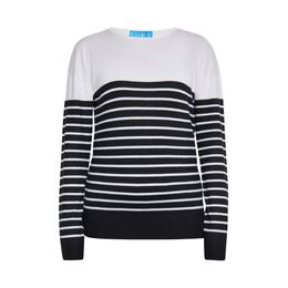 SANIKA Damen Pullover in SCHWARZ WEISS | Gr.: XXL