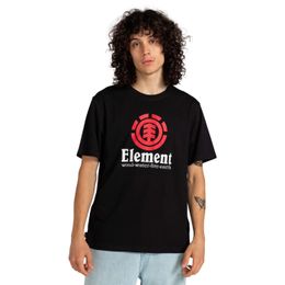 Element Herren T-Shirt "Vertical", schwarz, Gr. M, Obermaterial: 100% Baumwolle., Shirts