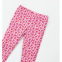 IDO M&auml;dchen Leggings "BABY GIRL TROUSERS", rosa, Gr. 92, 95% Baumwolle, 5% Elasthan, Hosen
