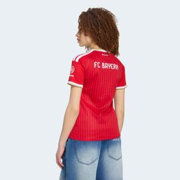 Damen Fu&szlig;balltrikot "FCB H JSY W"better scarlet, wei&szlig;, Gr. M, adidas Performance, Obermaterial: 100% Polyester, Trikots, f&uuml;r Erwachsene, aus