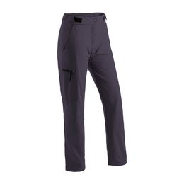 Maier Sports Damen Funktionshose "R3 Zed Pants W", blau, Gr. 46, 100% Polyester, Hosen, Damen Outdoorhose elastische Wanderhose Regular fit