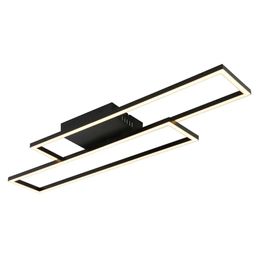 Globo Lighting Deckenleuchte schwarz Ma&szlig;e (cm): B: 22 H: 5,6 &raquo; H&ouml;ffner