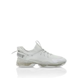 Plein Sport Damen Sneaker "Tiger Attack//Gen.x.4", Gr. 44, wei&szlig;, Schuhe