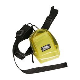 Urban Classics Damen Mini Bag "Urban Classics Unisex Utility Beltbag Transparent", Gr. L, gelb, 100% Thermoplastisches Polyurethan, unifarben, Taschen