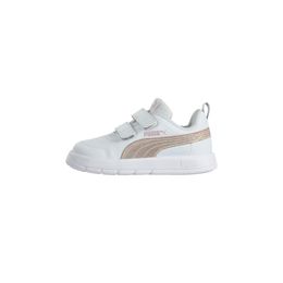 Puma Sneakers 'Courtflex V3' boy size 27 Gold / Rose / White