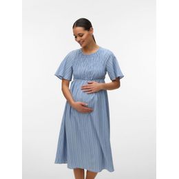 MAMALICIOUS mama licious Kleid in Blue Bell | Gr.: XS