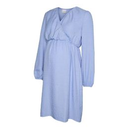 MAMALICIOUS mama licious Kleid in Brunnera Blue | Gr.: M