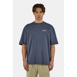 Pegador Herren T-Shirt "Belmonte Oversized Tee", blau, Gr. XS, bedruckt, Single Jersey, Obermaterial: 100% Baumwolle, Shirts, Baumwolle, oversize