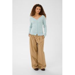 Saint Tropez Jersey-Cardigan GruSZ Fitted in Ether Melange | Gr.: XXL