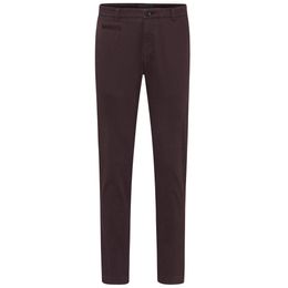 Bugatti Damen Chinohose, rot, Gr. 42, 91% Baumwolle, 6% Elastomultiester, 3% Elasthan, Hosen, aus elastischer Baumwollware
