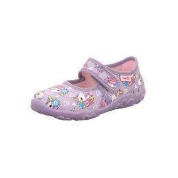 Superfit Hausschuh BONNY in Lila/Mehrfarbig | Gr.: 34