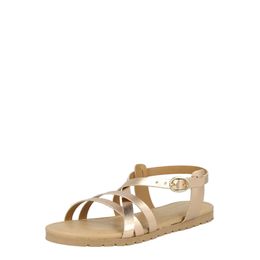 ABOUT YOU Sandale 'Aurora' M&auml;dchen Gr&ouml;&szlig;e 33 gold