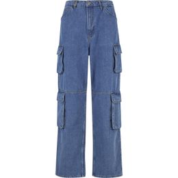 2Y STUDIOS Herren Bequeme Jeans "2Y Studios 2Y Aidan Cargo Baggy Jeans", blau, Gr. 30, unifarben, 100% Baumwolle, Jeans