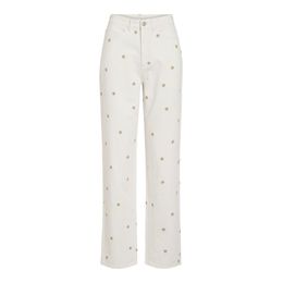 Vila Straight Fit Jeans in White Denim | Gr.: W36/L32