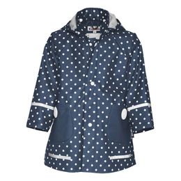 Playshoes Regen-Mantel Punkte in Marine | Gr.: 128