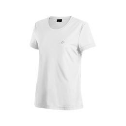 Maier Sports T-Shirt Waltraud H/S in Wei&szlig; | Gr.: 38