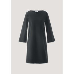 hessnatur Jersey Kleid Mini in schwarz | Gr.: 34