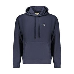 Calvin Klein Blaues Baumwoll-Herren-Sweatshirt
