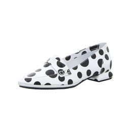 SIMEN Klassischer Slipper in wei&szlig; | Gr.: 40