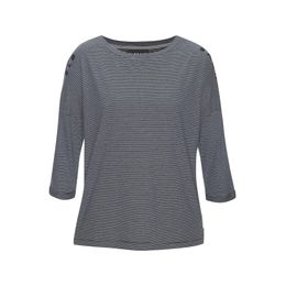 ELBSAND 3/4-Arm-Shirt in marine-wei&szlig; | Gr.: M